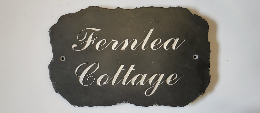 Slate House Signs, Pet Memorials & Plaques – Delabole Slate