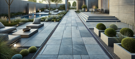 Exteriors > Slate Garden Slab – Delabole Slate