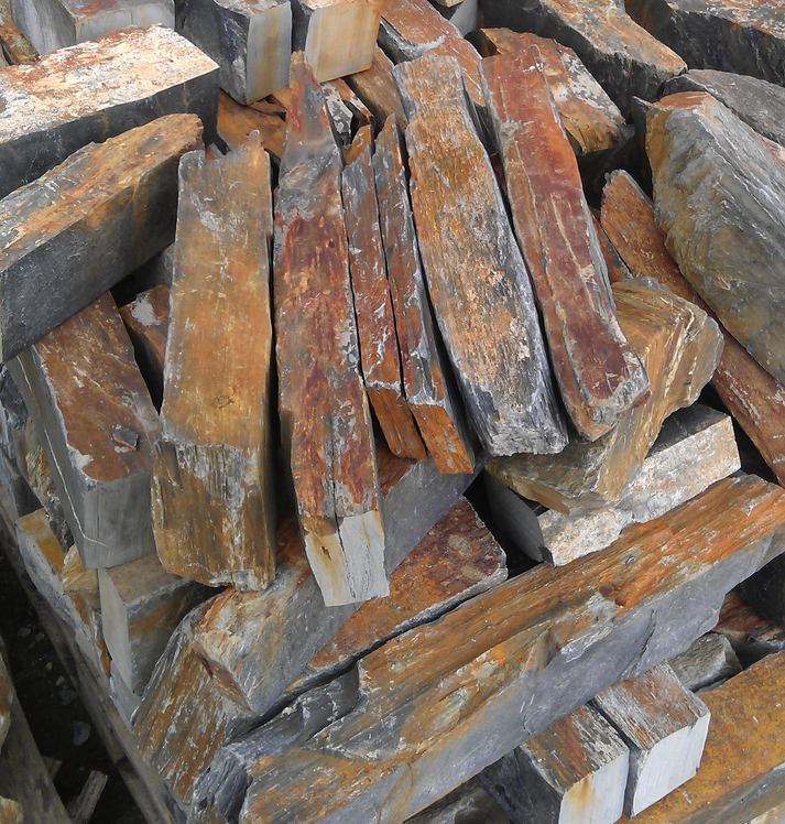 Rustic Faced Walling – Delabole Slate